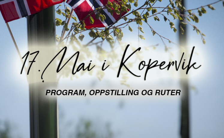 17. mai program 2025 · Byen vår Kopervik